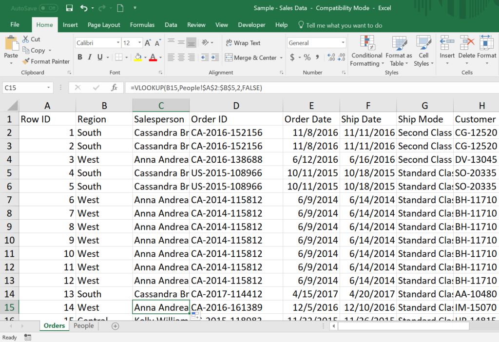 How To Use Excel S Most Popular Function The Vlookup Step By Step Blogs Superdatascience